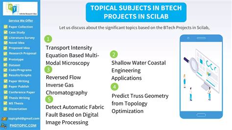 Btech Projects In Scilab Ppt