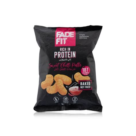 Fadefit Sweet Chili Protein Puffs 40g Waitrose Uae And Partners