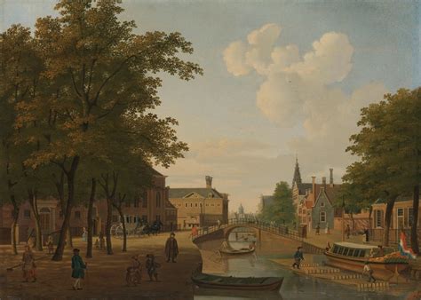 Hendrik Keun的阿姆斯特丹霍特马特风景高清油画大图下载 Hendrik Keun代表作 风景画名画赏析 世界名画大全 世界名画档案馆