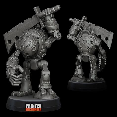 Junkbot I Made Based Off A Concept By Billmakingstuff R Printedminis