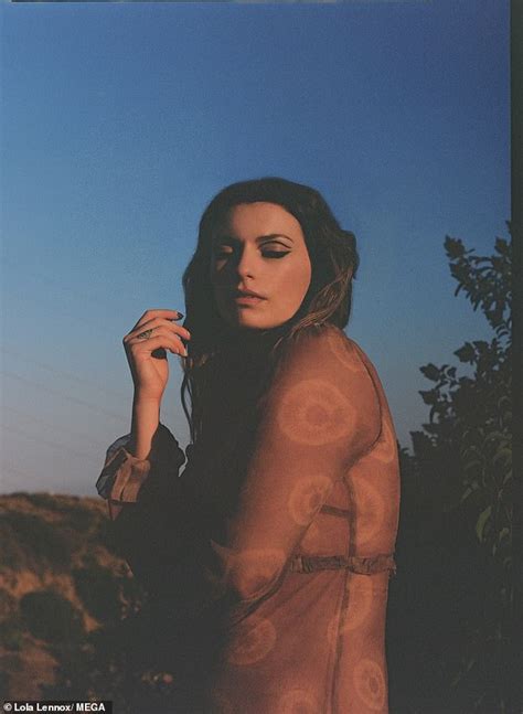 Annie Lennoxs Daughter Lola 32 Stuns In Sultry New Photoshoot As She