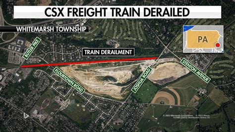 Freight Train Derailment In Pennsylvania Prompts Evacuations Of Nearby