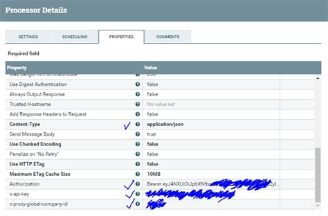 Rest How To Convert A Postman Request Into A Nifi Request Stack Overflow