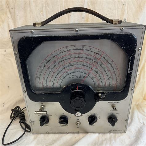 Eico Model 315 Signal Generator Iarchs Radio Collector Club