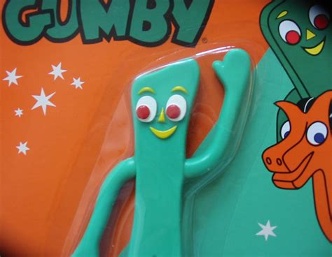 Two Gumby Dolls Bendable Poseable Toy Figurines Sealed Trivia Pack