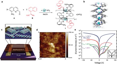 Self‐assembly Of Metallopolymer And Resistive Switching A Download Scientific Diagram