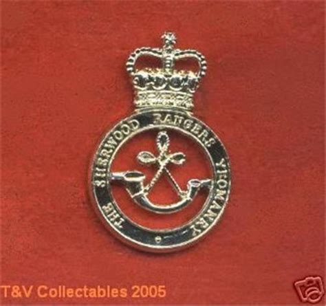 The Sherwood Rangers Yeomanry Cap Badge Ebay