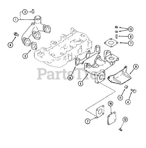 Cub Cadet 7305 54a 447d100 Cub Cadet Compact Tractor Intake
