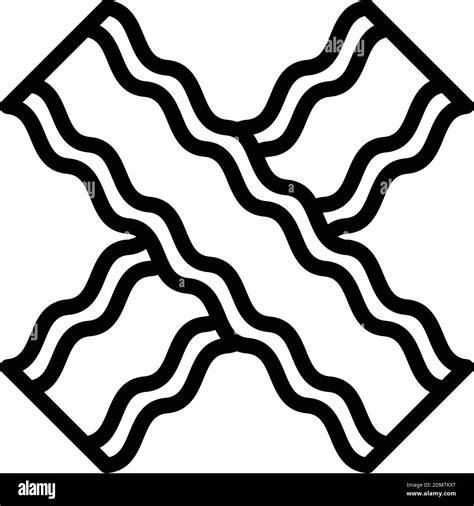 Bacon Beef Icon Outline Bacon Beef Vector Icon For Web Design Isolated On White Background Bacon Beef Icon Outline Bacon Beef Vector Icon For Web Design Isolated On White Background