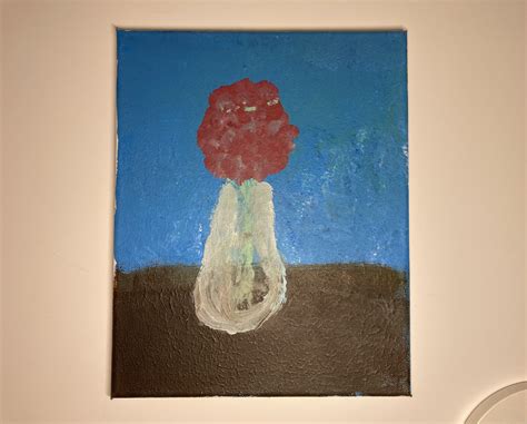 Młoda artystka obraz akrylowy na płótnie 24x30cm Bydgoszcz Kup