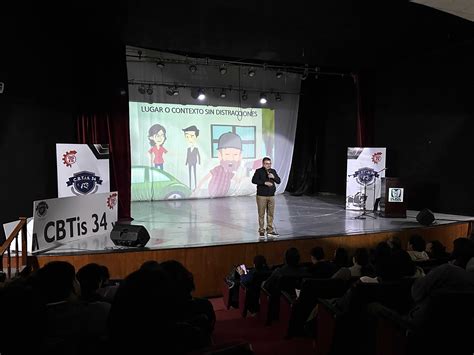 Cbtis 34 Organiza Conferencias De Orientación Vocacional