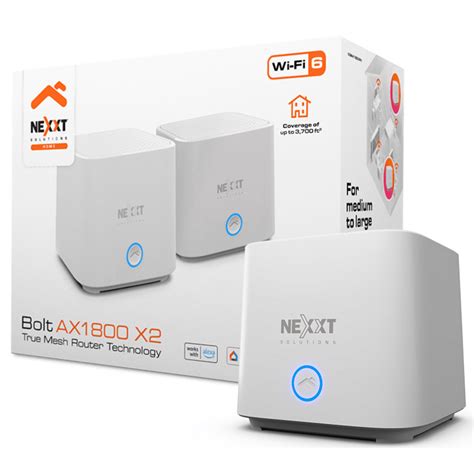 Nexxt Solutions Home Router Wireless Mesh 802 11a B G N Ac Ax