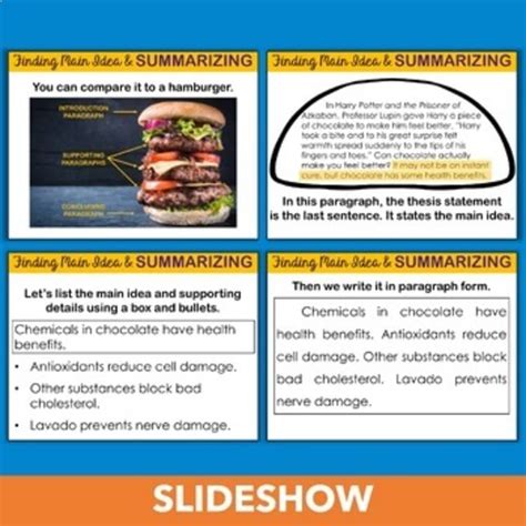 Summarizing Nonfiction Text Unit Main Idea And Supporting Details 3rd 4th 5th