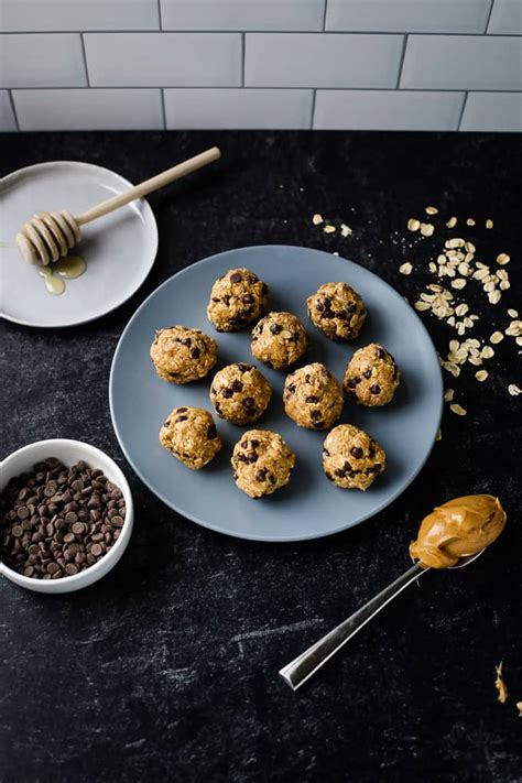 Healthy Cookie Dough Bites I Heart Vegetables