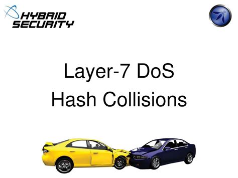 Ppt Layer 7 Dos Hash Collisions Powerpoint Presentation Free Download Id700375
