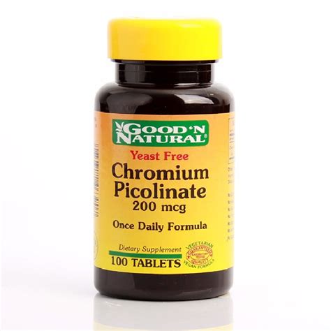 Chromium Picolinate 1000 Mcg Benefits Gilitwhite