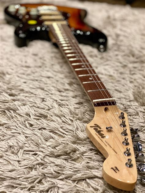 Tokai Ast 52 Ys Cj Goldstar Sound Model In Yellow Sunburst With Carbon