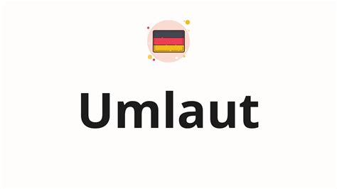 How To Pronounce Umlaut Youtube