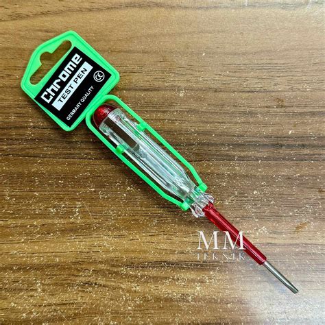 Obeng Test Pen Listrik Pipih Flesibel Tespen Elektrik Ac Screwdriver Lazada Indonesia