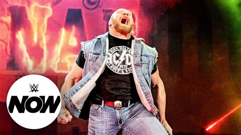 Brock Lesnar Heads Back To Raw After Bobby Lashley Beatdown Wwe Now