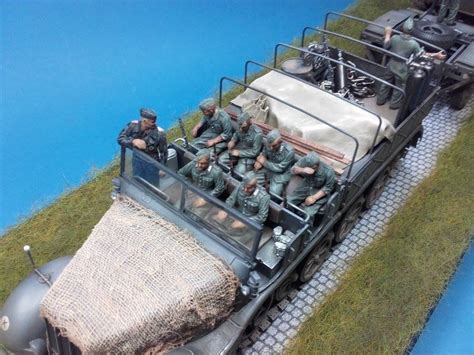 German Sd Kfz 9 Famo With Sd Ah 116 Trailer With Pzkpfw Iv Ausf B