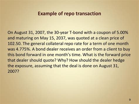 PPT Session 3 Repo And Reverse Repo Markets Chapter 5 PowerPoint Presentation ID 1722996