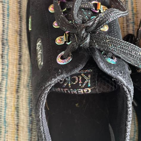 Black Suede Platform Kickers Amazing Black Suede Depop