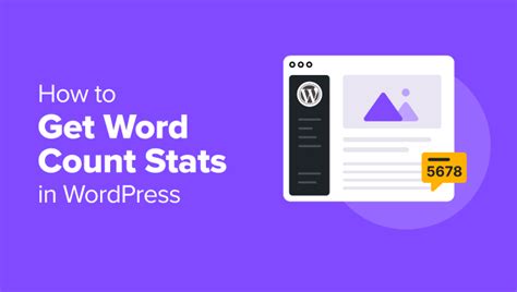 How To Get Word Count Stats In Wordpress 3 Easy Ways