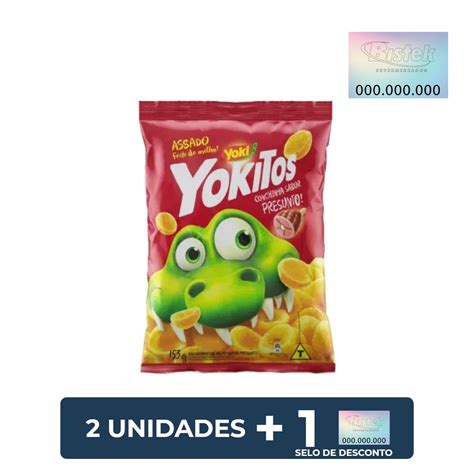[salgadinho Yokitos 153g Conchinha Presunto] Bistek Supermercados