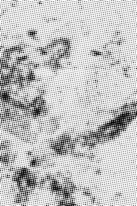 Abstract Monochrome Halftone Pattern Stock Illustration Illustration