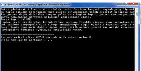 Implementasi Enkripsi Pesan Text Menggunakan Algoritma VigÉnere Chiper