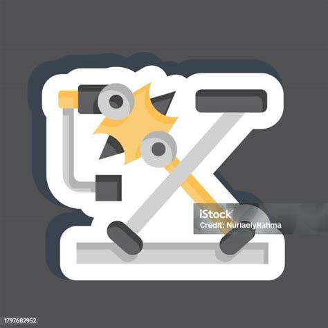 스티커 도어 창 자동차 정비 기호와 관련이 있습니다 심플한 디자인 편집 가능 간단한 일러스트레이션 가격에 대한 스톡 벡터 아트