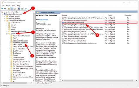 Windows Rdp Error This Could Be Due To Credssp Encryption Oracle