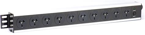 Horizontal 19 Power Rail 8 Port First Choice Comms And Data