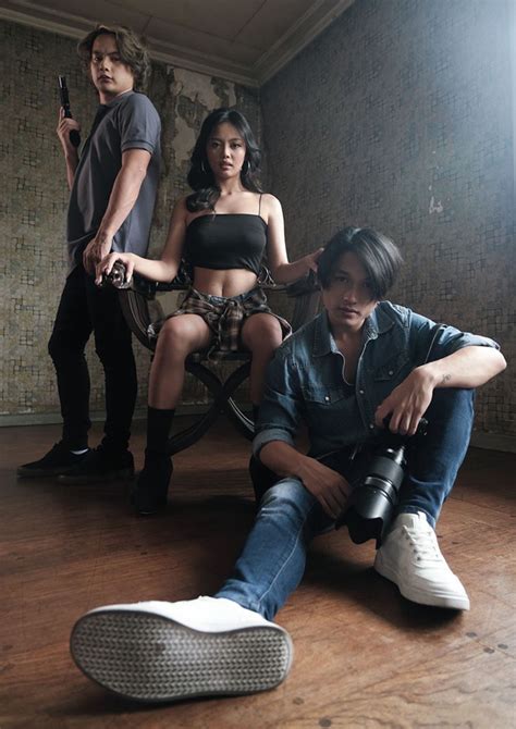 On The Set Look Boso Dos In The Battle Between Good And Evil Is A Woman Pikapika