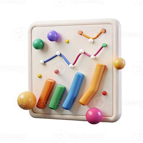 Magnificent Modern Simple Line Chart With Grid Cutout For Data Analysis Authentic 59098980 Png