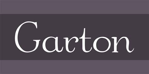 Garton Download For Free And Install For Your Website Or Photoshop