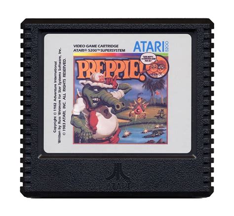 Preppie Atari 5200 Game Etsy