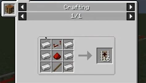 Comparator Recipe