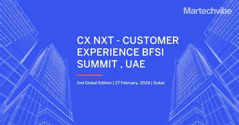 CX NXT Customer Experience BFSI Summit 2024