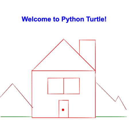 House Design Using Turtle