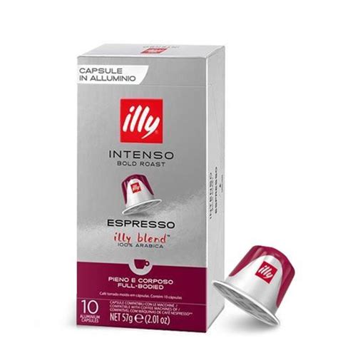 Capsule Illy Intenso 100 Arabica Compatibili Nespresso