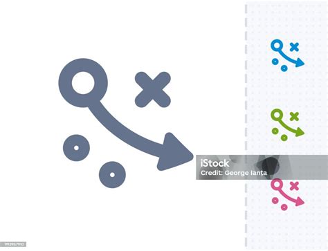 Simple Tactics Vibrant Stencyl Icons Stock Illustration Download