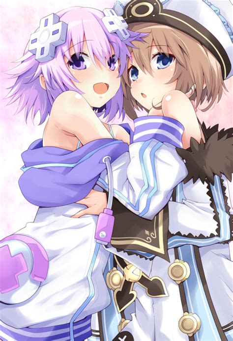 Neptune And Blanc Neptunia Ranimeshoulders
