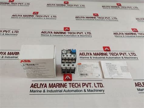 Abb Ta Du Xm Thermal Overload Relay Ip Aeliya Marine