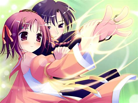 Kamisaka Haruhi And Kohinata Yuuma Happiness Danbooru
