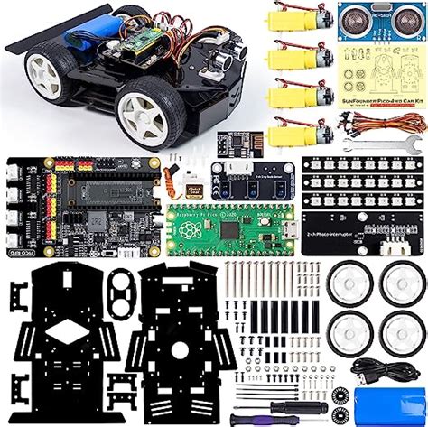Amazon SunFounder Robot Car Kit For Raspberry Pi Pico Open Source