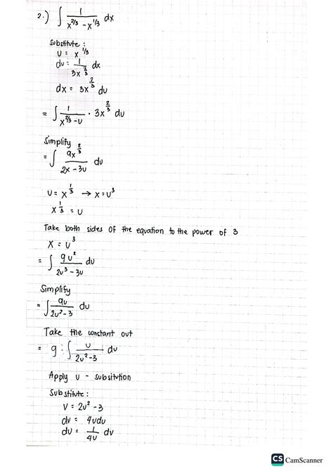 Solution Calculus 2 Exam 1 Studypool