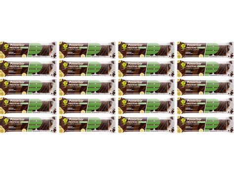 Powerbar Protein Plus Low Sugar Vegan Riegel 20 Stück Bike Components