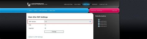 Hostknox Pixie Php Settings Tutorial